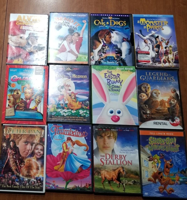 KIDS DVD LOT Of 12 Childrens $7.00 - PicClick CA