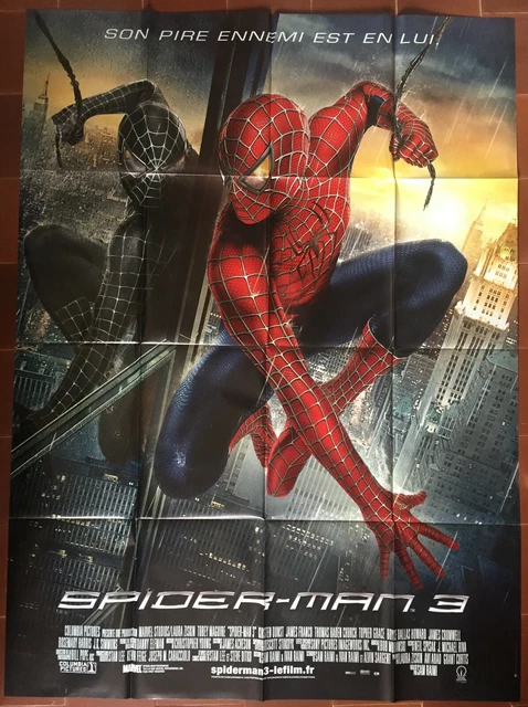 AFFICHE SPIDER-MAN 3 Sam Raimi TOBEY MAGUIRE Kirsten Dunst MARVEL ...