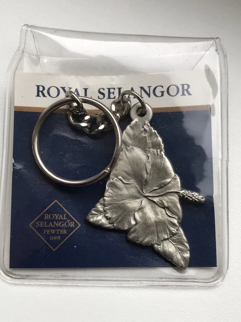 VINTAGE ROYAL SELANGOR Pewter “Bunga Raya” National Flower Of Malaysia ...