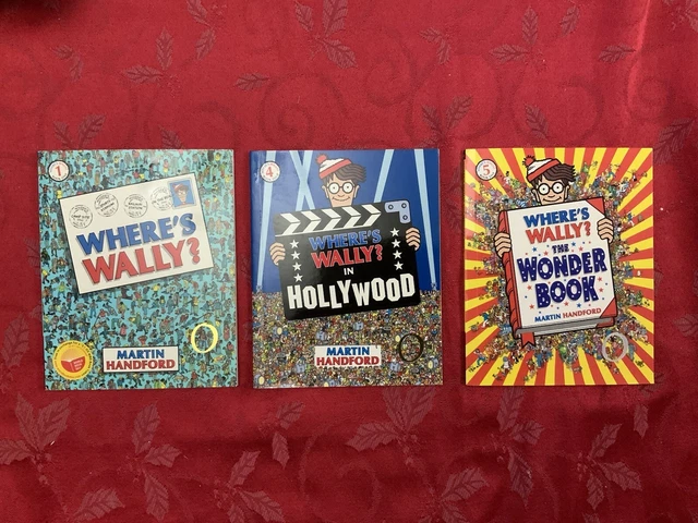 WHERE'S WALLY? (WHERES Wally) books x3, by Martin Handford £3.00 ...