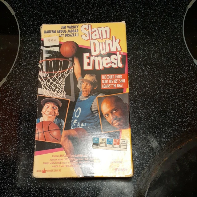 SLAM DUNK ERNEST Vhs Jim Varney Kareem Abdul-jabbar 1995 £9.22 ...