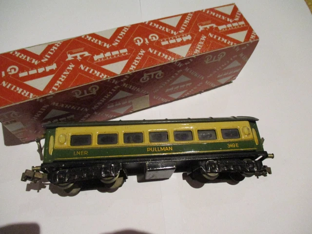 MÄRKLIN 00 349 LNER Pullman-Wagen mit Innenbeleuchtung, gut! VP! EUR ...