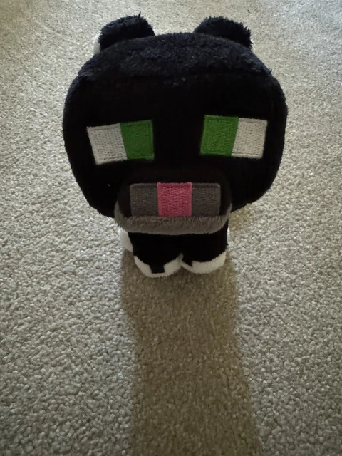 MOJANG MINECRAFT JINX Cat 6" Soft Toy Plush Beanie Comforter £14.99 ...
