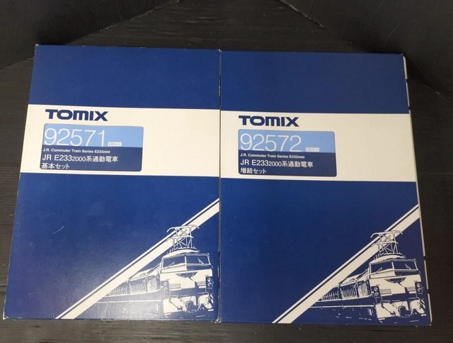 TOMIX JR E233 2000 Series Commuter Train Basic Extension Set Ngauge EUR 265,43 - PicClick FR