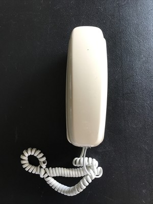 VINTAGE BELL TRIMLINE Corded Landline Touch Tone Receiver Phone Tan £19 ...