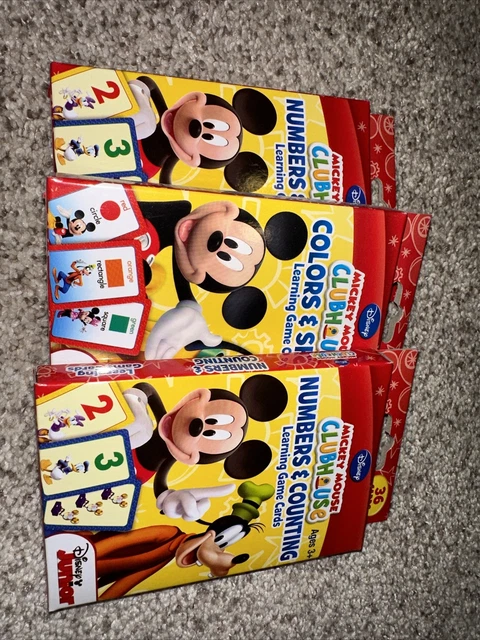 DISNEY JUNIOR MICKEY Mouse Clubhouse Numbers & Counting Colors & Shapes ...
