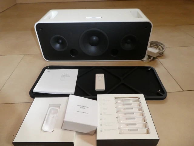 APPLE IPOD HI-FI Speaker Docking Station Model A1121 £50.00 - PicClick UK
