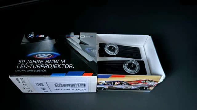 BMW GENUINE LED Door Projectors 50 Years M 68mm Replacement 63315A64CE6 £25.00 - PicClick UK