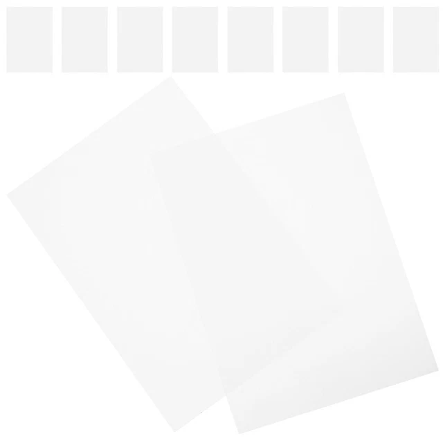 10 SHEETS A4 Printing Material Clear Printable Paper & Media £11.69 - PicClick UK
