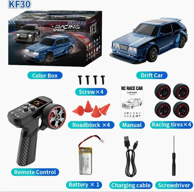 RC CAR 1/43 Hyper Fast Gyroscope Turbo Drift King FK-30 £29.98 ...