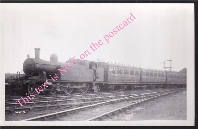 MARRIOTT C17 ATLANTIC Tank Engine LNER Locomotive 09 - Old Real Photo ...