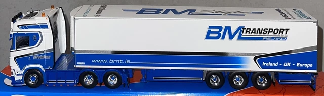 TEKNO SCANIA S770 BM Transport Fridge Model Truck 1.50 Scale Similar to ...