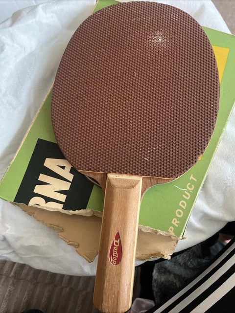 VINTAGE DUNLOP BARNA Super Fast Table Tennis Bat £59.99 - PicClick UK