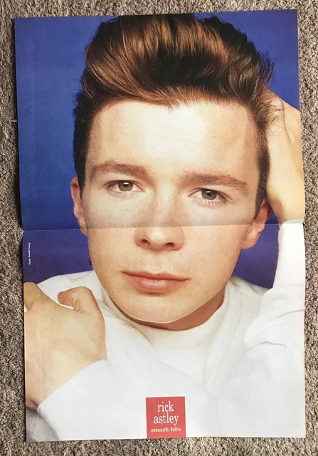 RICK ASTLEY - 1987 UK Magazine centrefold poster £4.95 - PicClick UK