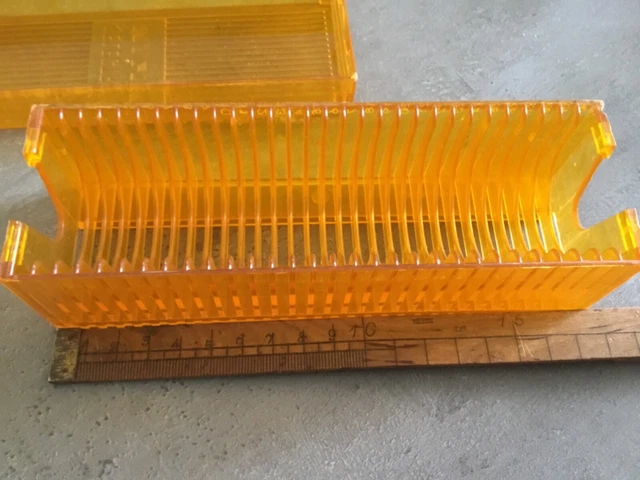 LOT 3 BOÎTE panier Selectray Malik pour diapositives projecteur diapo ...
