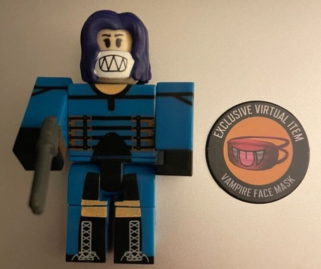 FIGURINE ROBLOX CELEBRITY Series 10 ARSENAL : VAMPIRE avec code masque ...