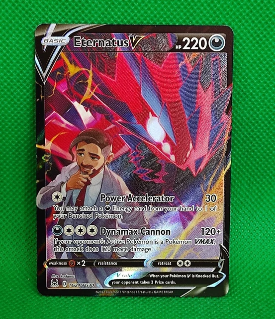 CARTA POKÉMON TCG Eternatus V Alt Art Origine Perduta In Inglese Pack ...