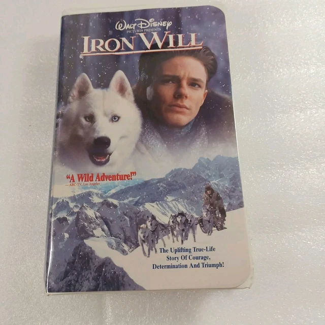 FILM VHS - Iron Will (1994 Disney's) Mackenzie Astin, Kevin Spacey ...