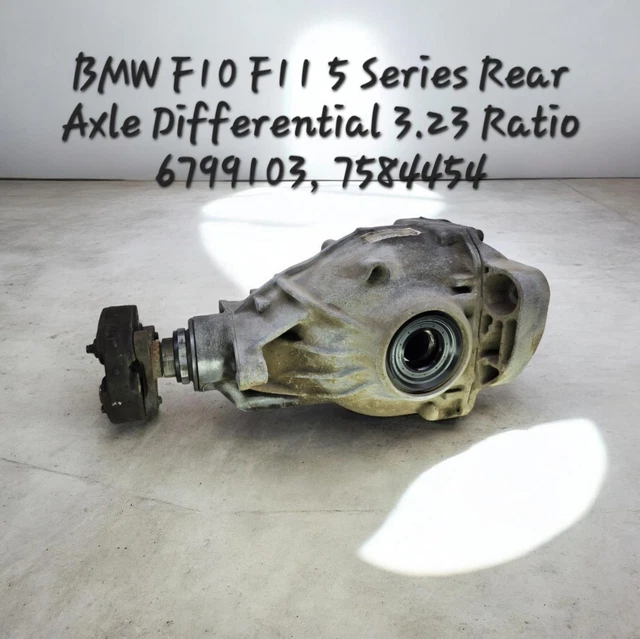 BMW F10 F11 5 Series Rear Axle Differential 3.23 Ratio 6799103, 7584454 ...