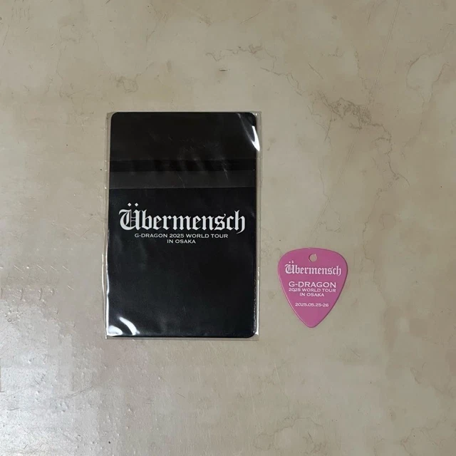 G-DRAGON 2025 WORLD Tour VIP Goods (Osaka only) £79.64 - PicClick UK