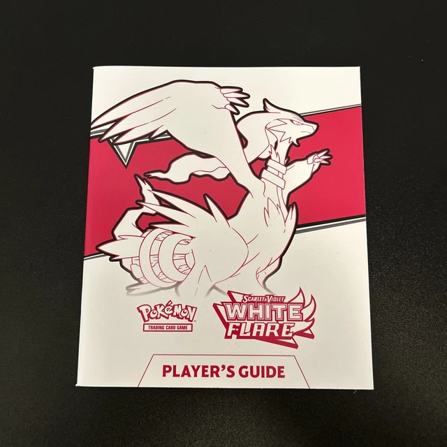 POKEMON TCG WHITE Flare ETB Players Guide New £1.16 - PicClick UK