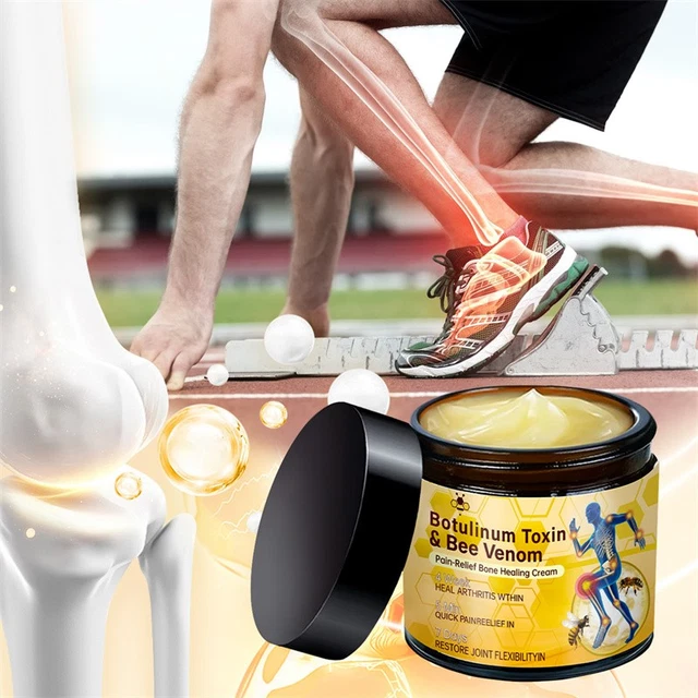BOTULINUM TOXIN & Bee Venom Pain-Relief Bone Healing Cream Relief Care ...