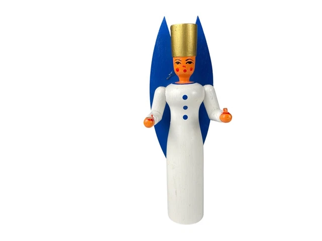 ERZGEBIRGE FIGURINE ANGE 18 cm. Défaut EUR 33,95 - PicClick FR