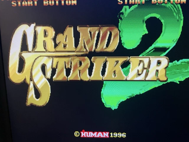 SCHEDA JAMMA PCB Originale arcade “Grand Striker 2” Testata e ...