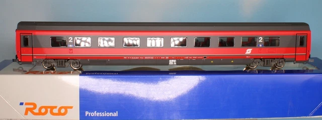 ROCO 45502, SPUR H0 / Maßstab 1:87, ÖBB Modularwagen 2.Klasse, Epoche 5 ...