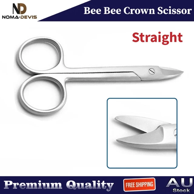 SURGICAL DENTAL BEE bee Crown Scissor Curved Half Moon Cutting ...