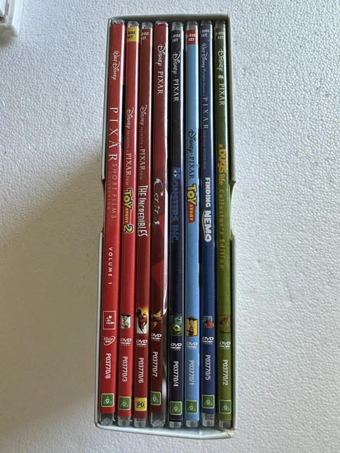 DISNEY PIXAR ULTIMATE Collection 8 Movie Collection Box Set Region 4 ...