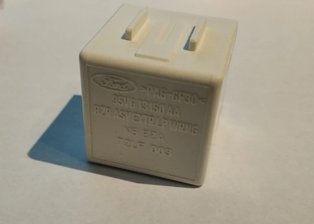 FORD KA 3-PIN Buzzer White Relay Relay Summer 95VG13150AA 72LF 003 £6. ...