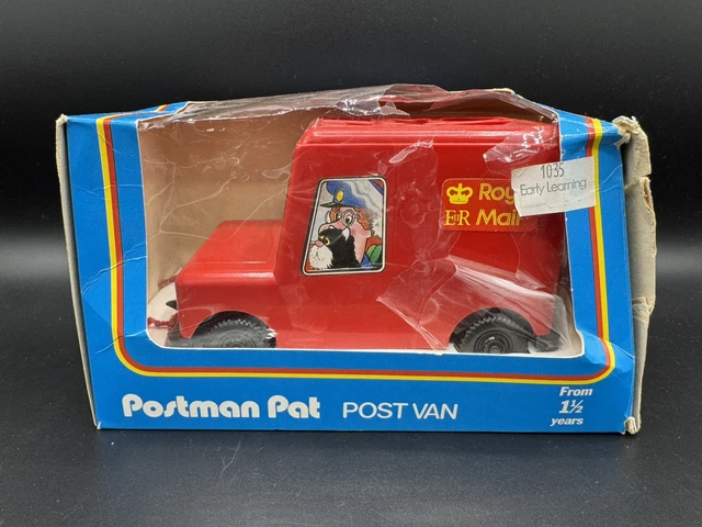 MERIT-VINTAGE POSTMAN PAT Shape Sorter Toy Complete £23.59 - PicClick UK
