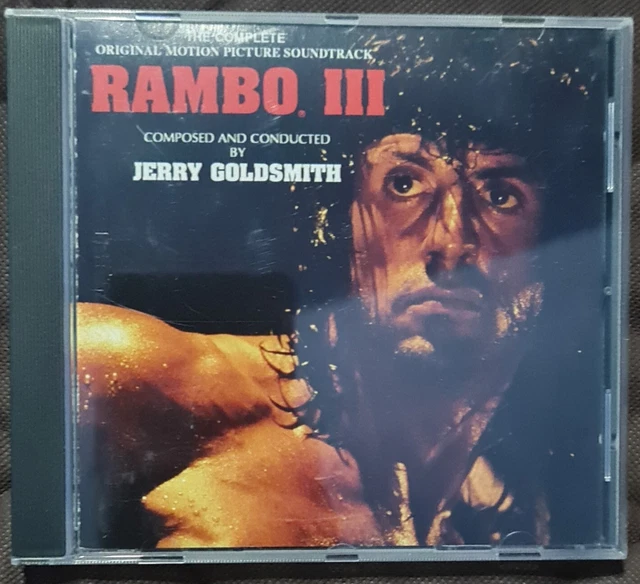RAMBO III (COMPLETE Soundtrack) (Jerry Goldsmith) Rare, Oop. (Intrada ...