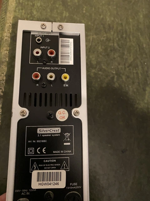 VINTAGE SILVER CREST 2in 1 Speaker System Amplifier £99.00 - PicClick UK