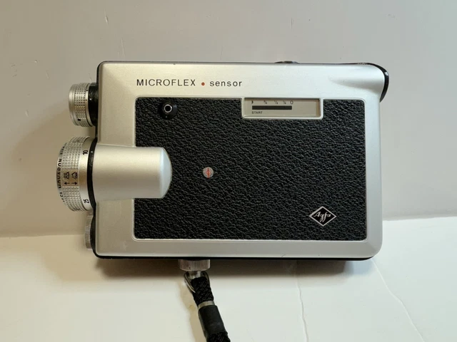 AGFA MICROFLEX SENSOR super 8 cine camera £119.00 - PicClick UK