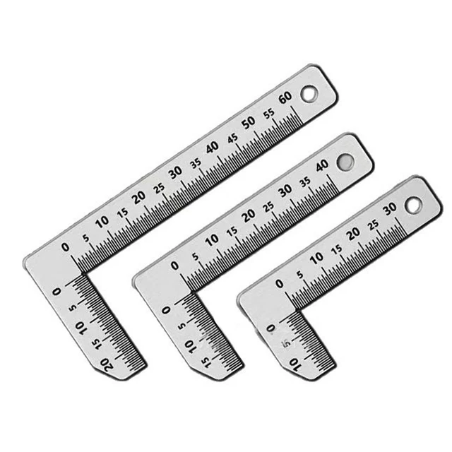 METAL CHAMFER CALIPER Stainless Steel 015mm Measuring Gauge for Craft ...