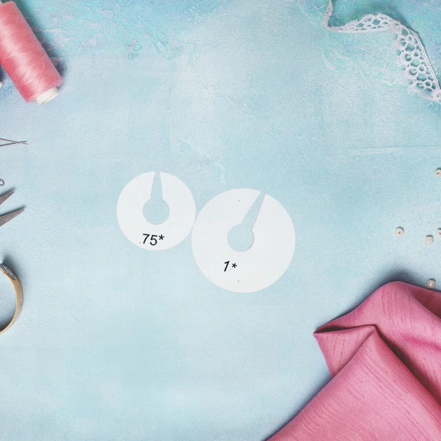 Triangle Ruler 12 Pcs Seam Allowance Ruler Quilting Rulers Button ...