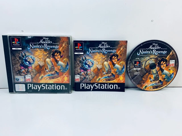 DISNEY'S ALADDIN IN Nasira's Revenge PS1 PlayStation 1 PAL - VGC - Fast ...