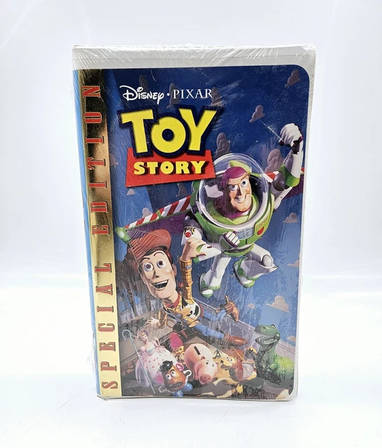DISNEY PIXAR TOY Story VHS Tape Special Edition Clam Shell Factory ...