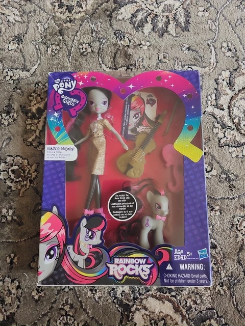 MY LITTLE PONY Equestria Girls Rainbow Rocks Octavia Melody Doll and ...