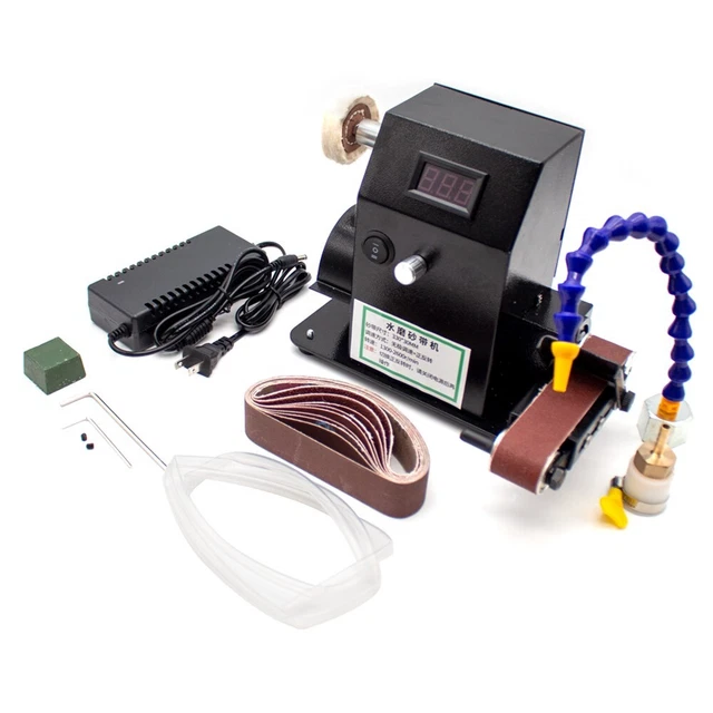 WATER-COOLED KNIFE SHARPENER Sharpening Machine Automatic Electric Belt ...