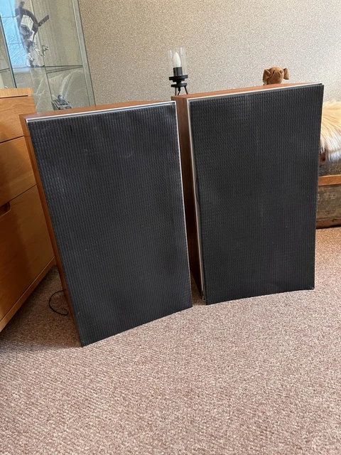 PAIR VINTAGE LEAK Sandwich 600 3 Way. Speakers 40 Watts £100.00 - PicClick UK