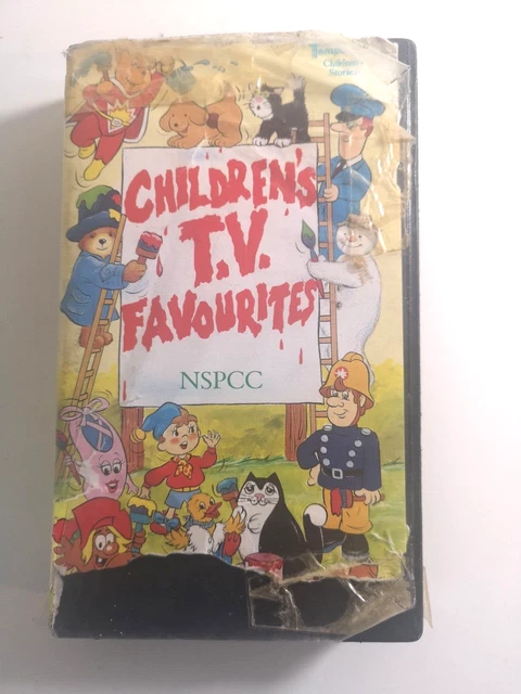 Nspcc Children S Tv Favourites Vhs Video 1987 9 30 Picclick Uk
