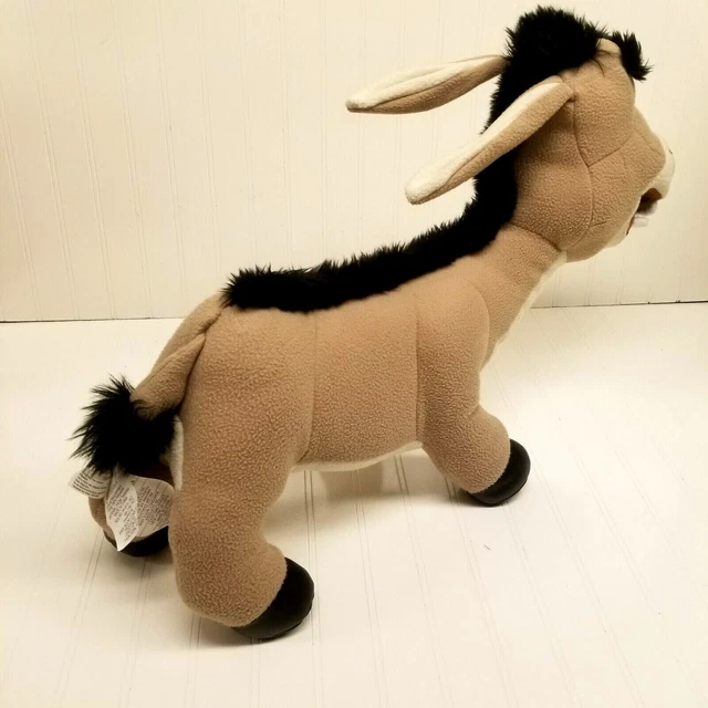 JUMBO PELUCHE GIGANTE asino shrek 2 Hasbro DreamWorks 25"" animale di ...
