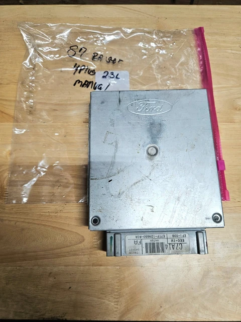 1987 88 FORD Ranger Bronco Ecu Ecm Pcm Pcu Oe Engine Control Module ...