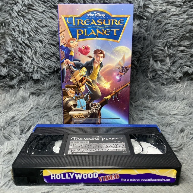 TREASURE PLANET VHS Tape 2003 Original Promo Slip Sleeve Walt Disney ...