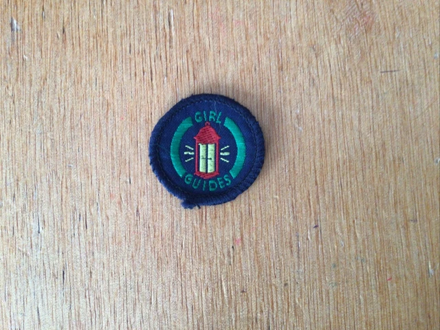 VINTAGE GIRL GUIDE Badges -Guide Badges - Emergency Helper -Marked Girl ...
