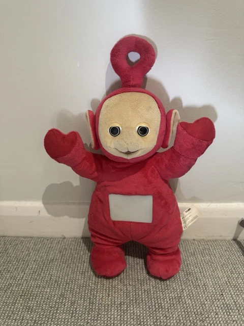 TELETUBBIES VINTAGE TOMY PO 16” tall Sounds and Changes Colour Tummy ...