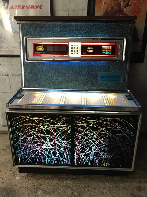RARE 1969 SEEBURG LS3 Apollo Jukebox converted to Bluetooth £349.00 ...